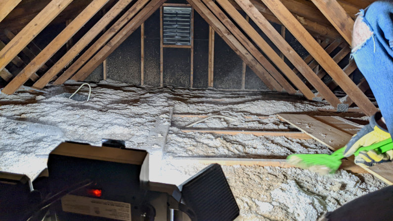 REPLACING OUR ATTIC HATCH | DIY INSTALL - Grove House Reno